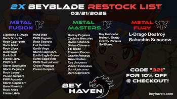 March 21st 3x Restock List! (321 Day!) – Beyhaven