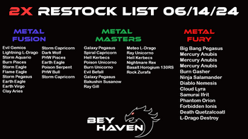 2x June 14th Restock List! – Beyhaven